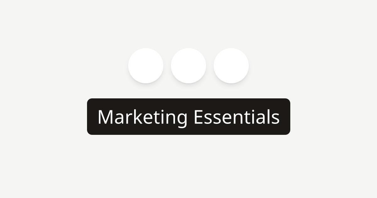 Marketing Essentials