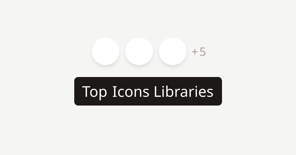 Top Icons Libraries